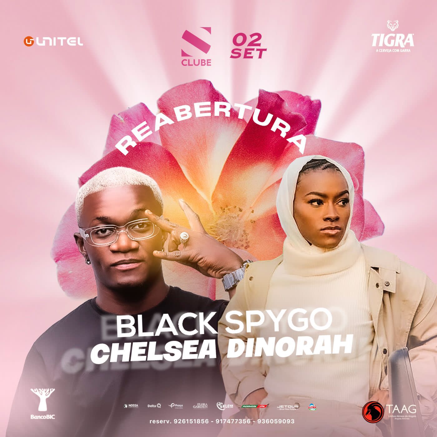 Black Spygo e Chelsea Dinorath | Clube S