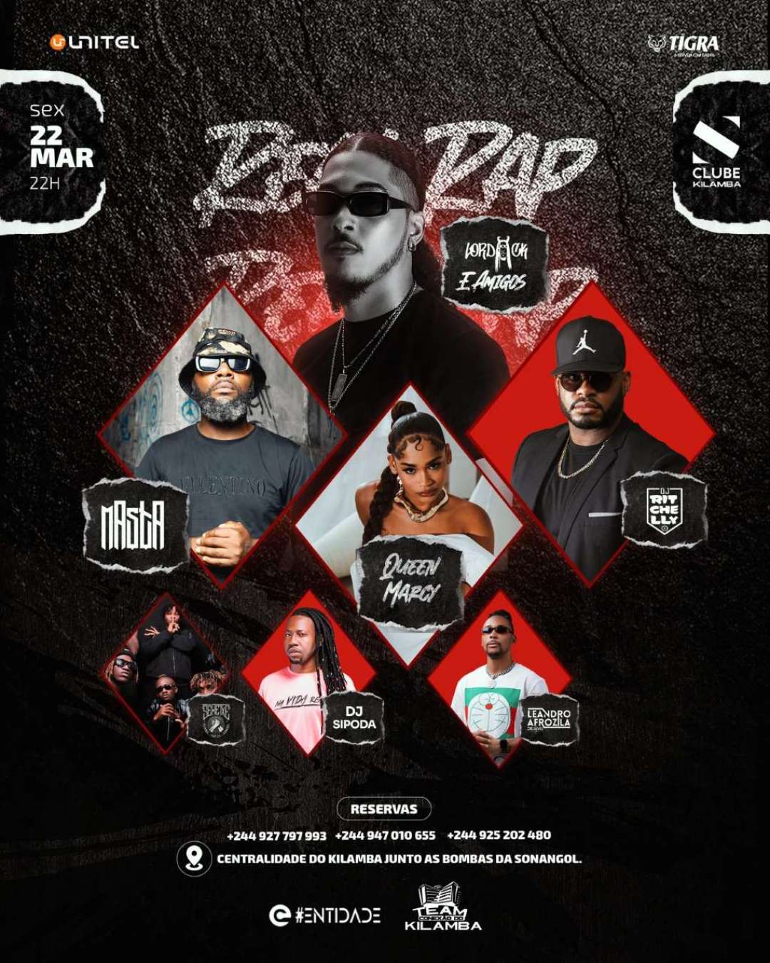 RAP CLUBE S KILAMBA | Check-in.ao - Eventos em Angola