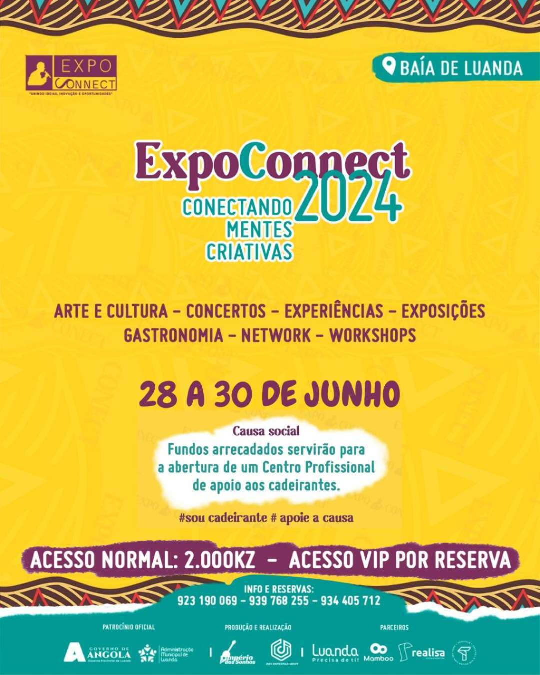 DIA 28 - Expo Connect 2024 | Check-in.ao - Eventos em Angola