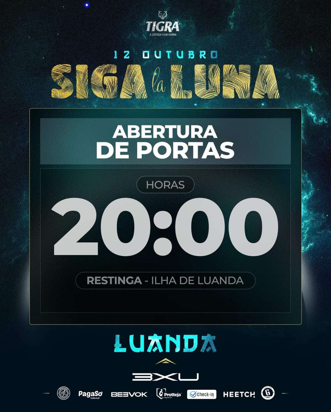 Siga la Luna Luanda | Check-in.ao - Eventos em Angola